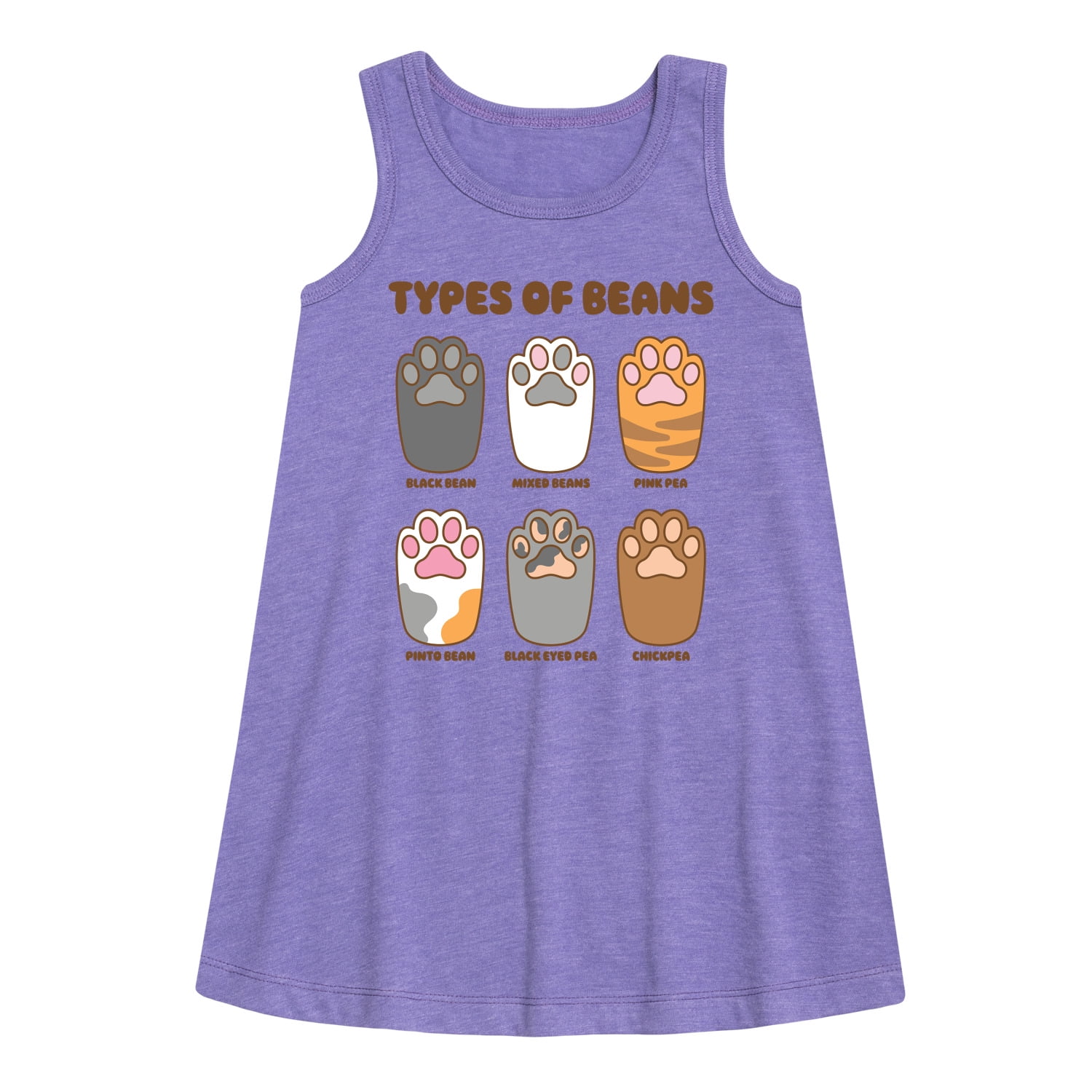 Instant Message - Types Of Cat Beans - Toddler & Youth Girls A-line ...