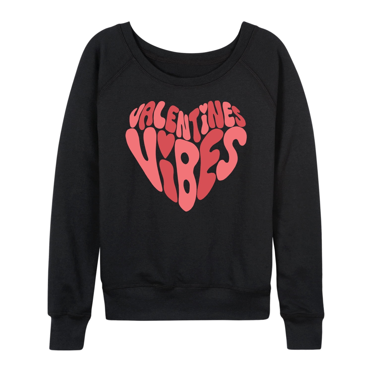 Instant Message - Valentines Vibes - Women's French Terry Long Sleeve ...