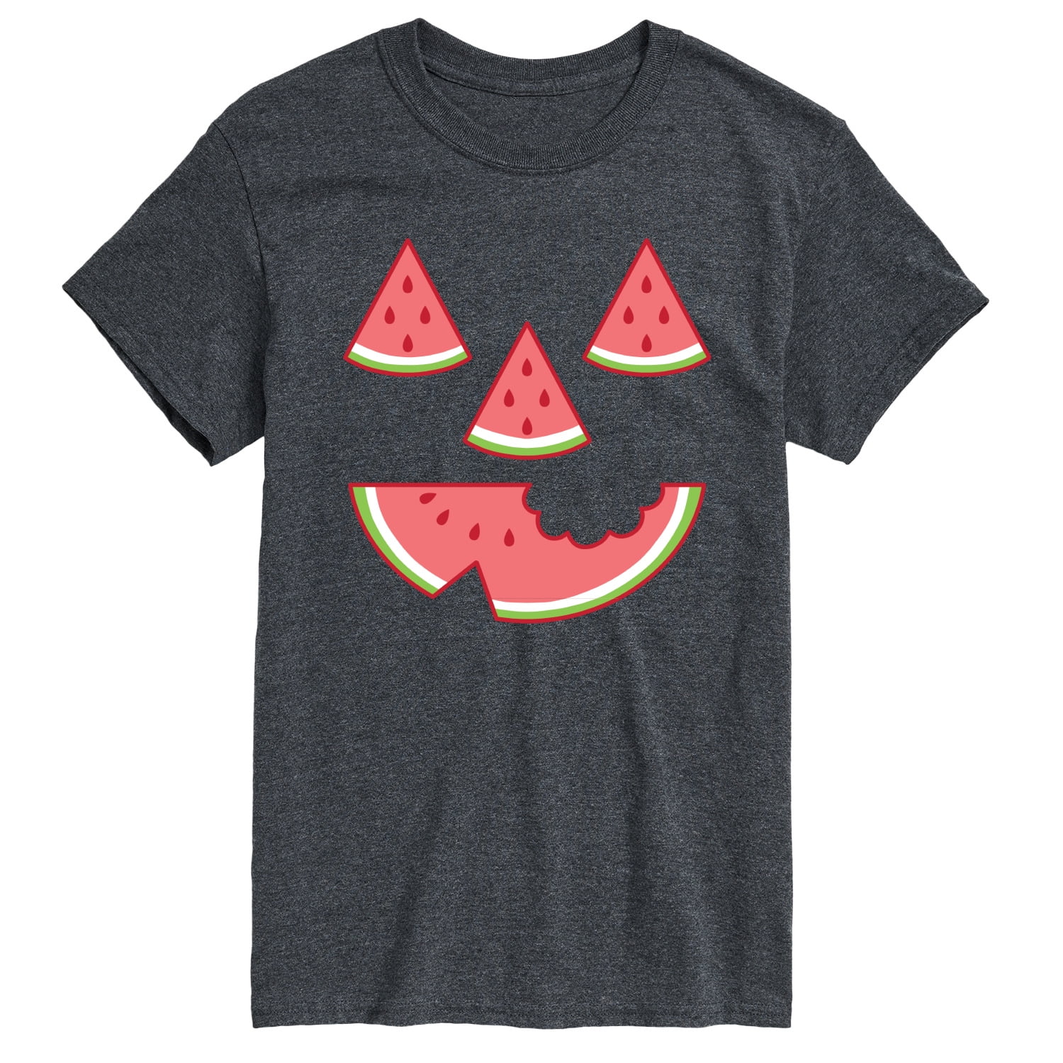 Instant Message - Watermelon Jack-O-Lantern - Men's Short Sleeve ...