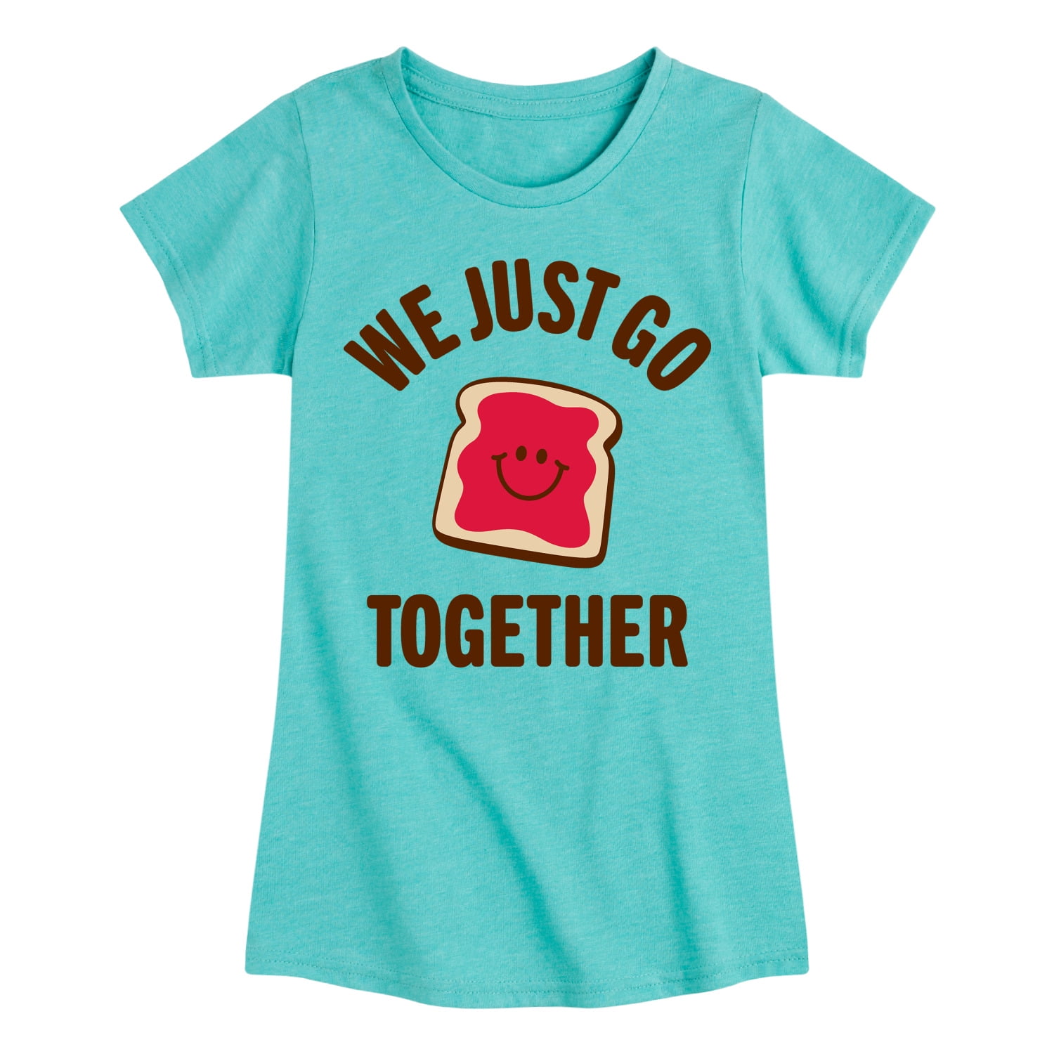 Instant Message - We Just Go Together J - Girls Fitted Short Sleeve Tee ...
