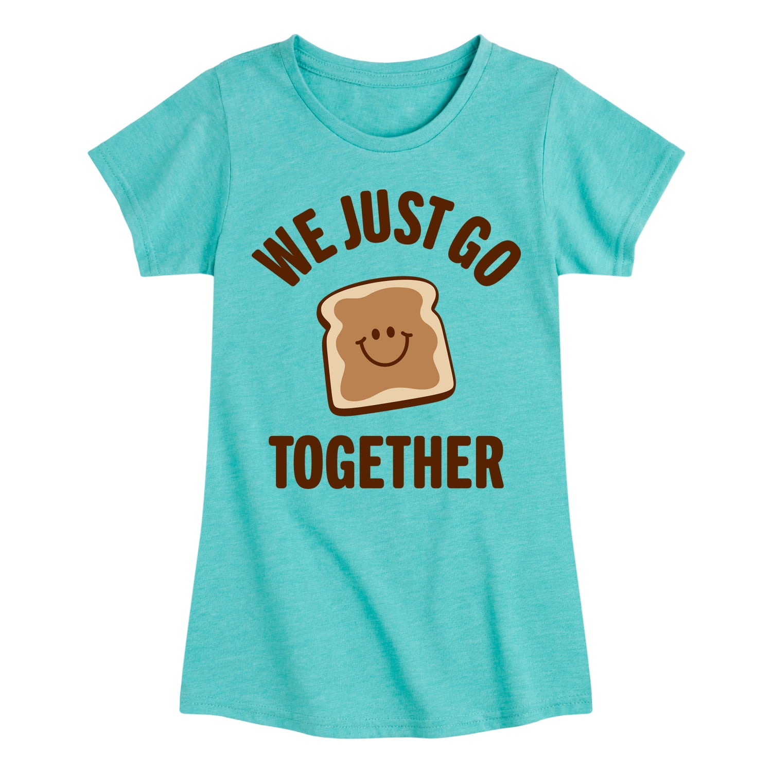 Instant Message - We Just Go Together Pb - Girls Fitted Short Sleeve ...