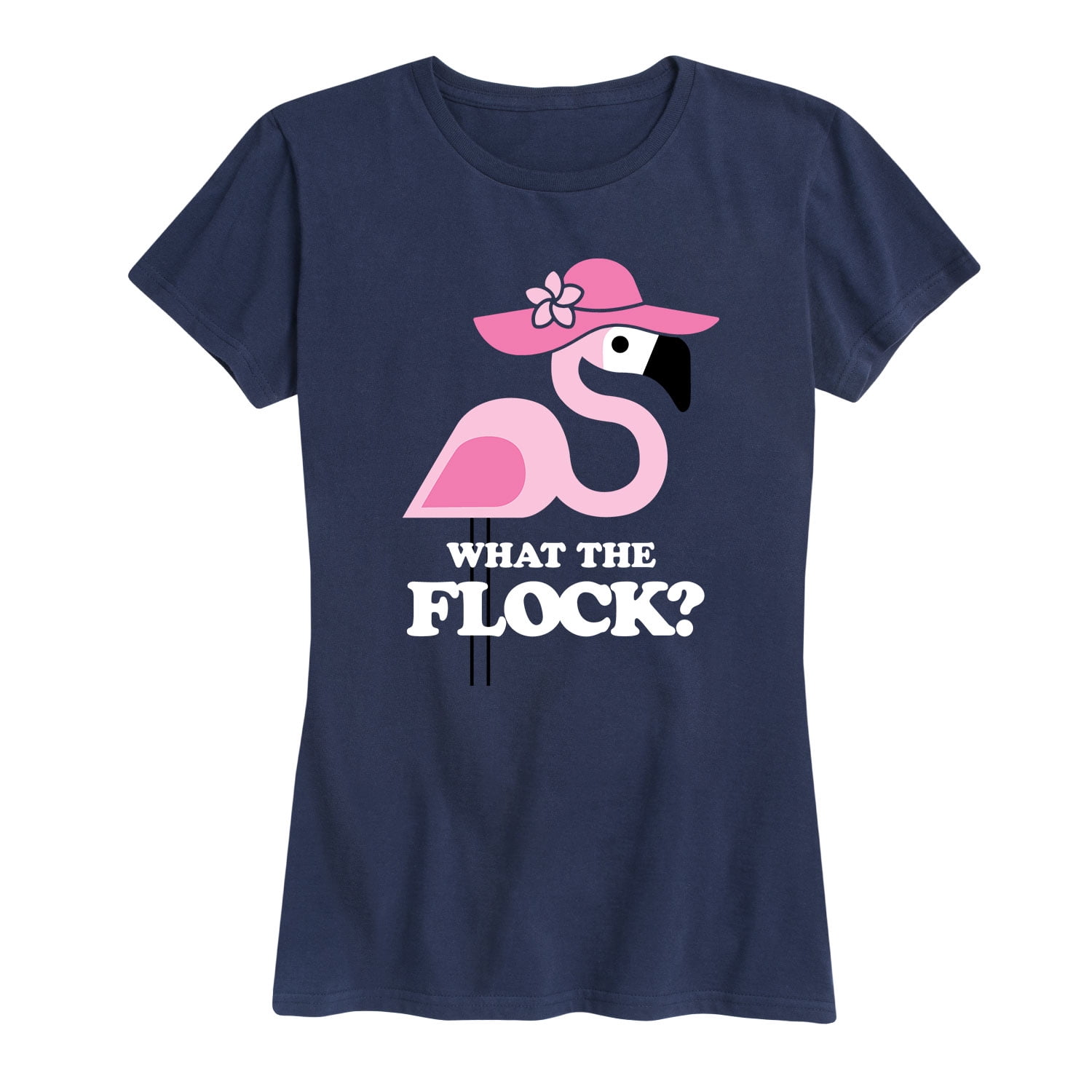 Instant Message - What The Flock - Women's Short Sleeve Graphic T-Shirt ...