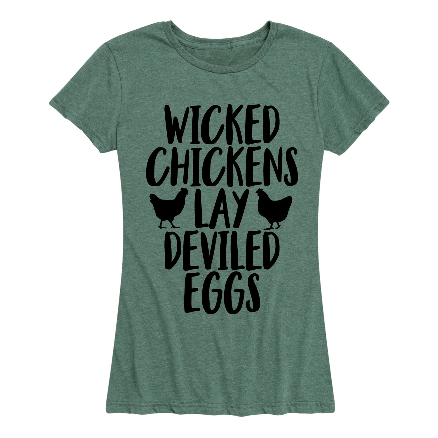 Instant Message - Wicked Chickens Deviled Eggs - Women's Short Sleeve ...