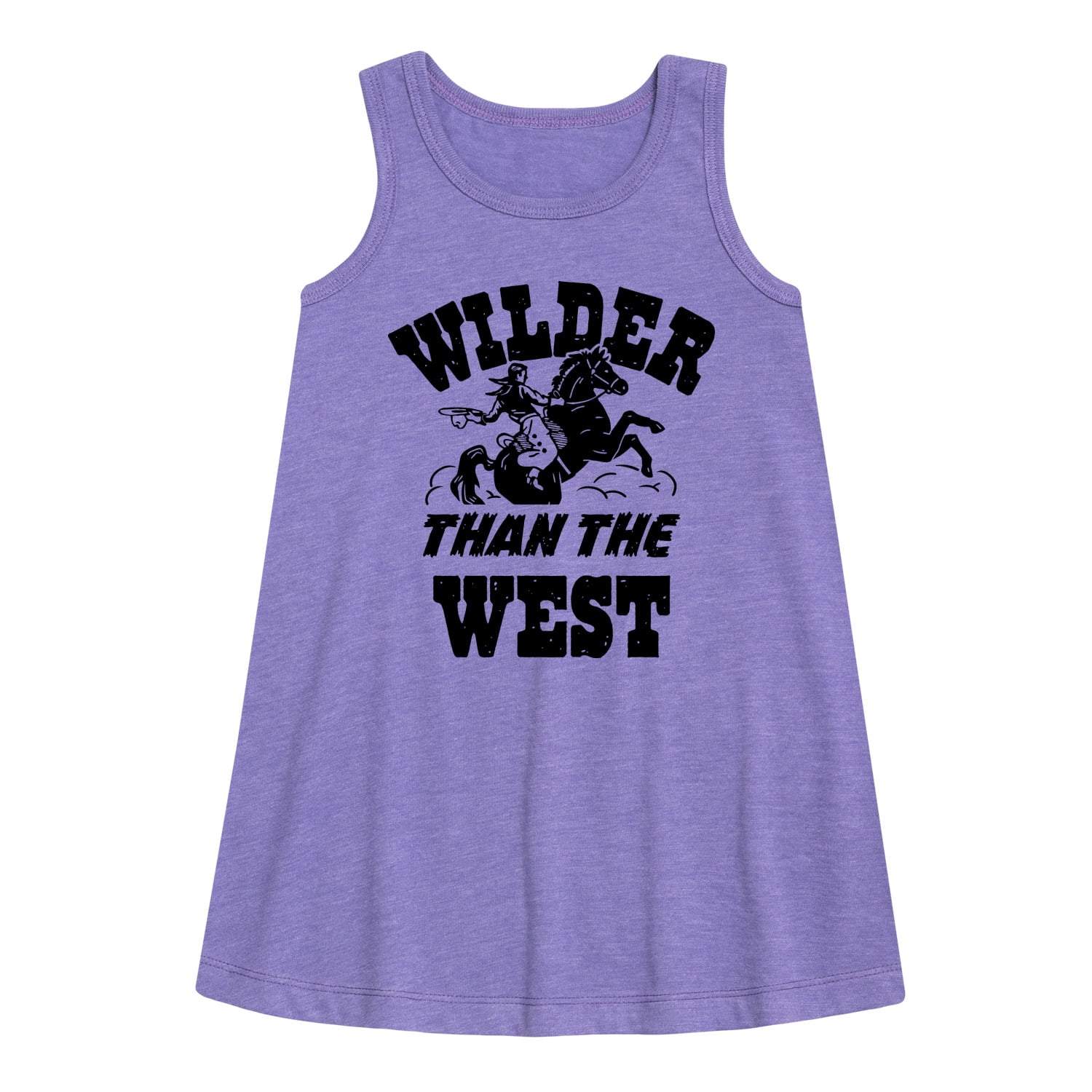 Instant Message - Wilder Than The West - Toddler & Youth Girls A-line ...