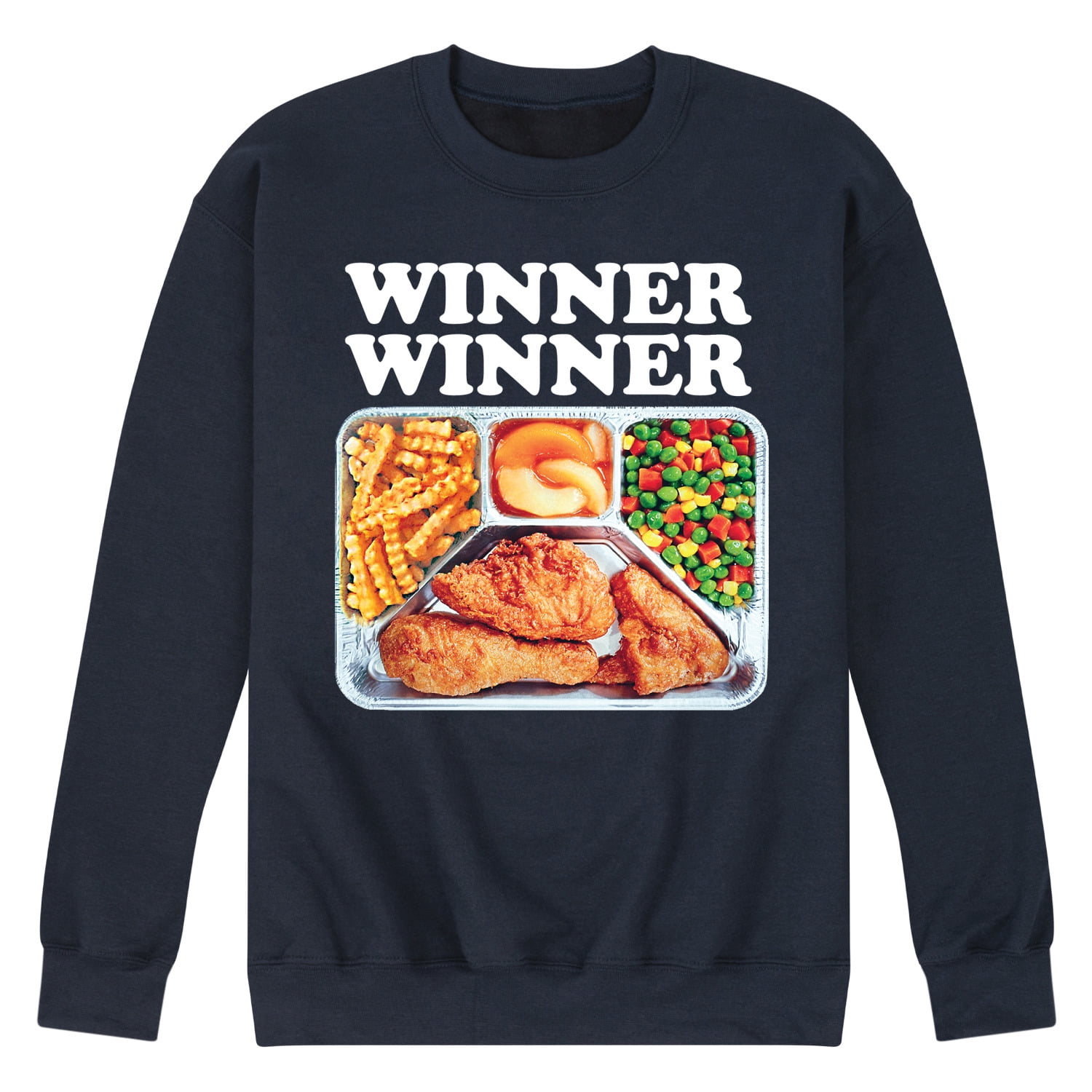 Instant Message - Winner Winner Chicken Dinner - Men's Crew Neck Fleece ...