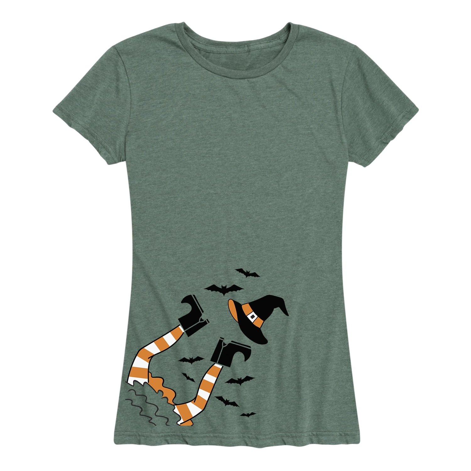 Instant Message - Witch Legs Bottom Side Hit - Women's Short Sleeve ...