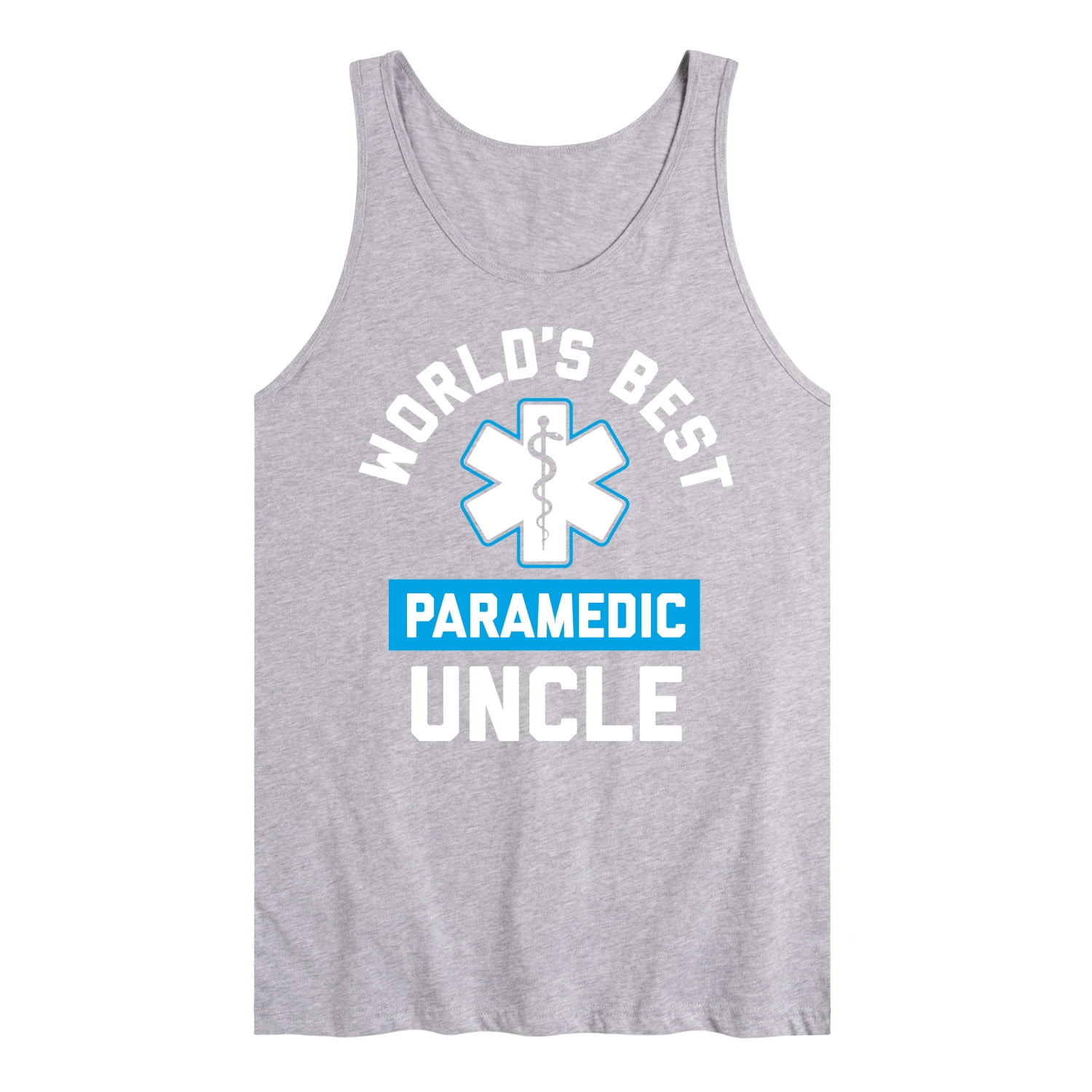 Instant Message - World's Best Paramedic - Men's Jersey Tank - Walmart.com