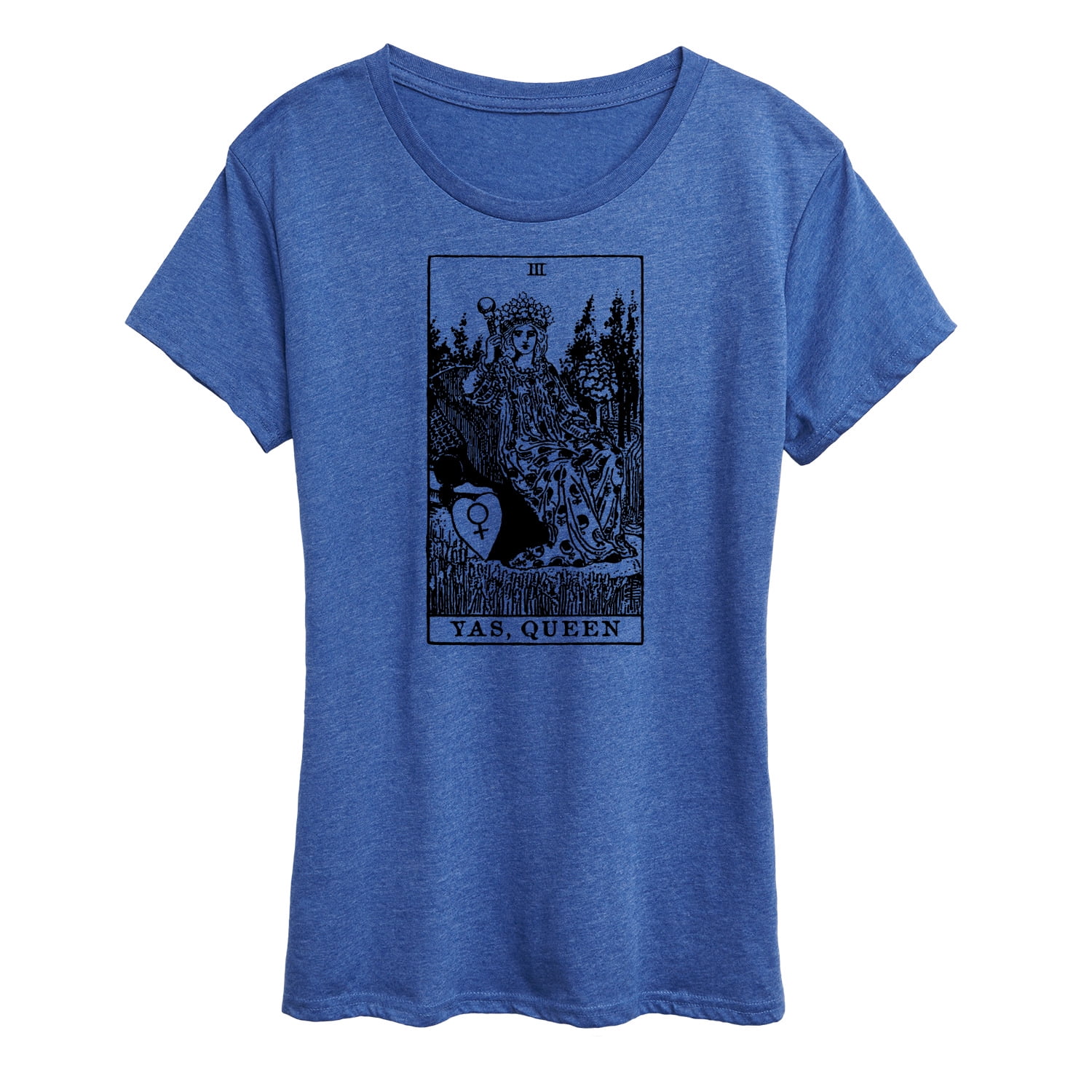 Instant Message - Yas Queen Tarot - Women'S Short Sleeve Graphic T ...