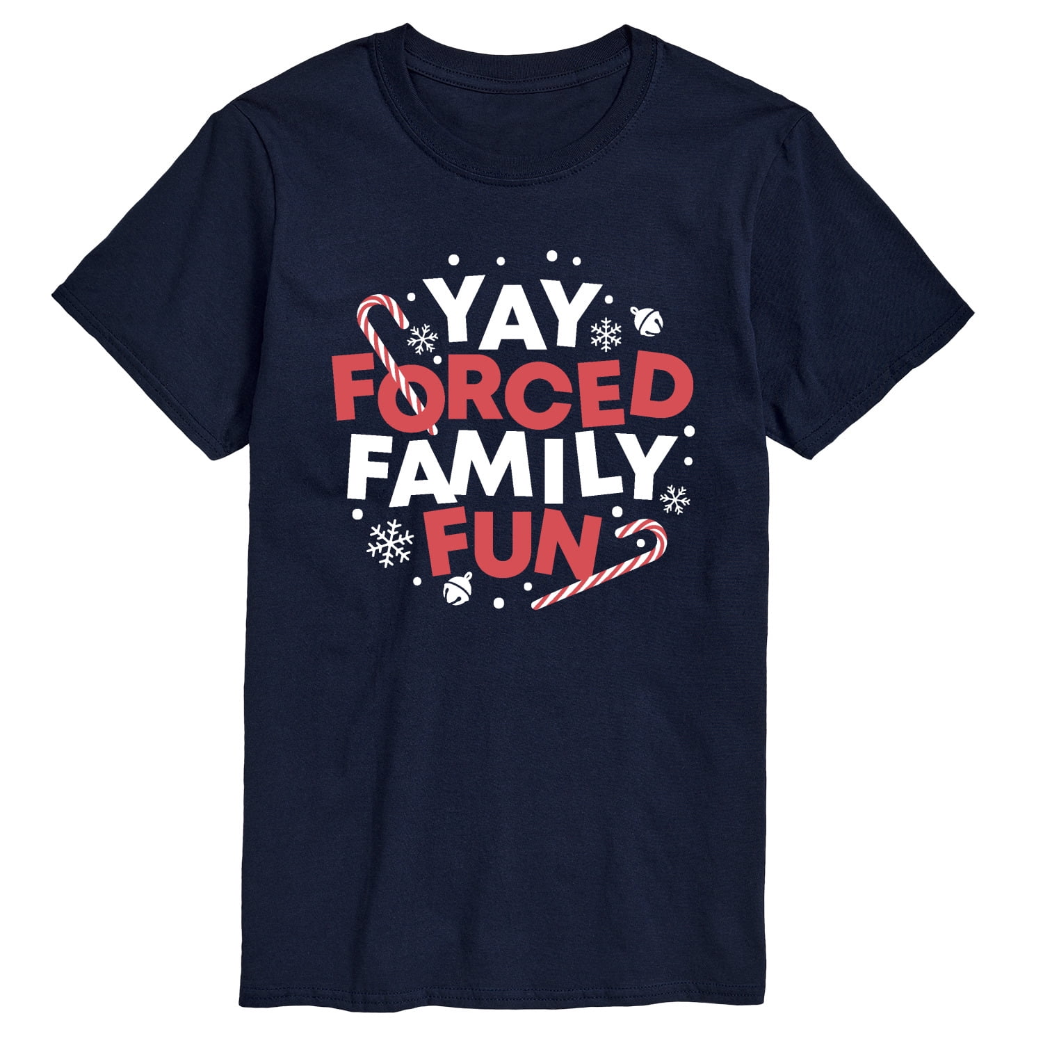 Instant Message - Yay Forced Family Fun - Men's Short Sleeve Graphic T ...