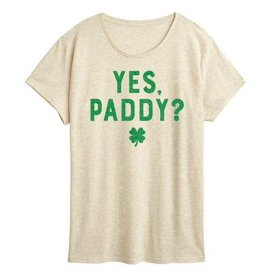 Instant Message - Yes Paddy - Women's Short Sleeve Graphic T-Shirt ...
