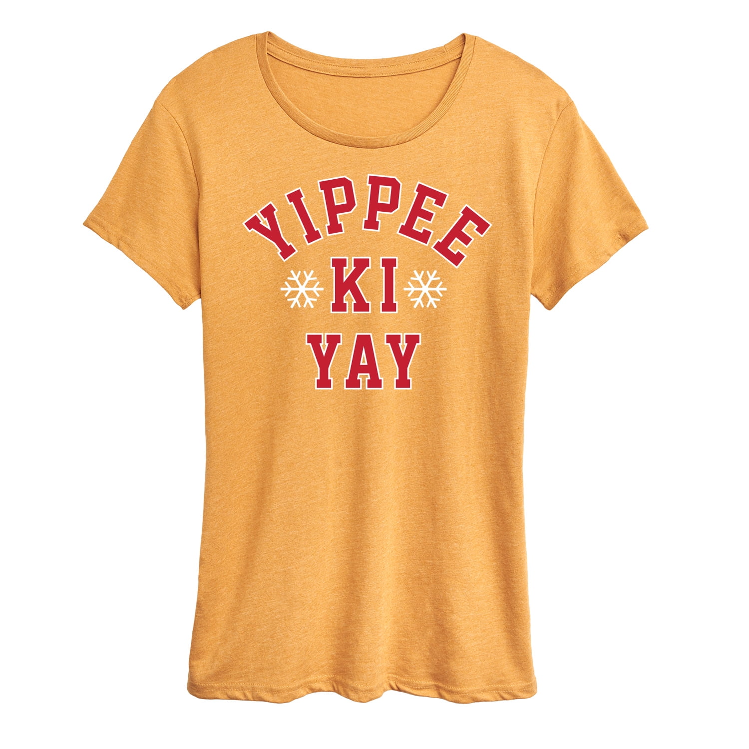 Instant Message - Yippee Ki Yay Athletic - Women's Short Sleeve Graphic ...