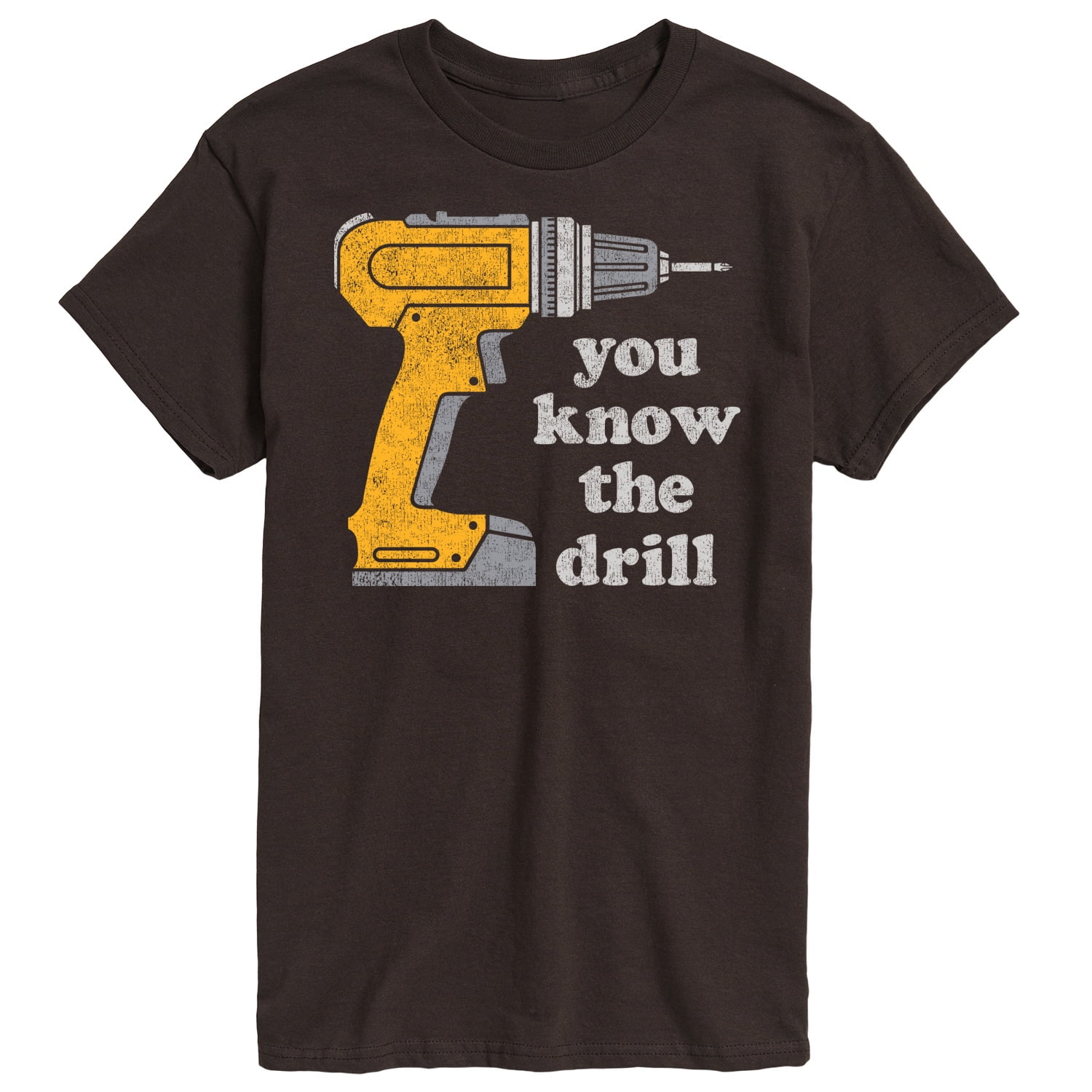 Instant Message - You Know The Drill - Men's Short Sleeve Graphic T ...