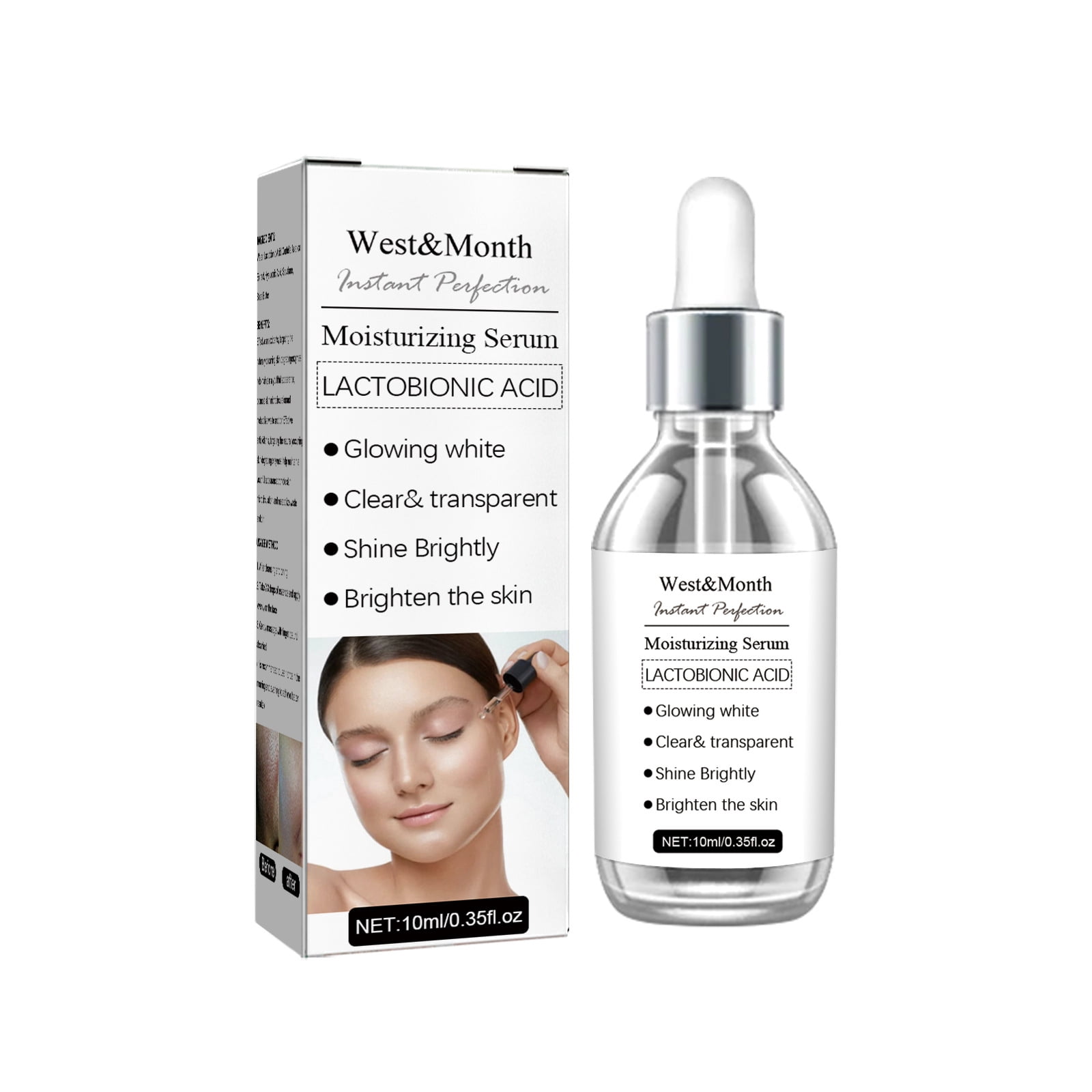 Instant Moisturizing Serum for Face, Wrinkle Reducing Hydrating Firming ...