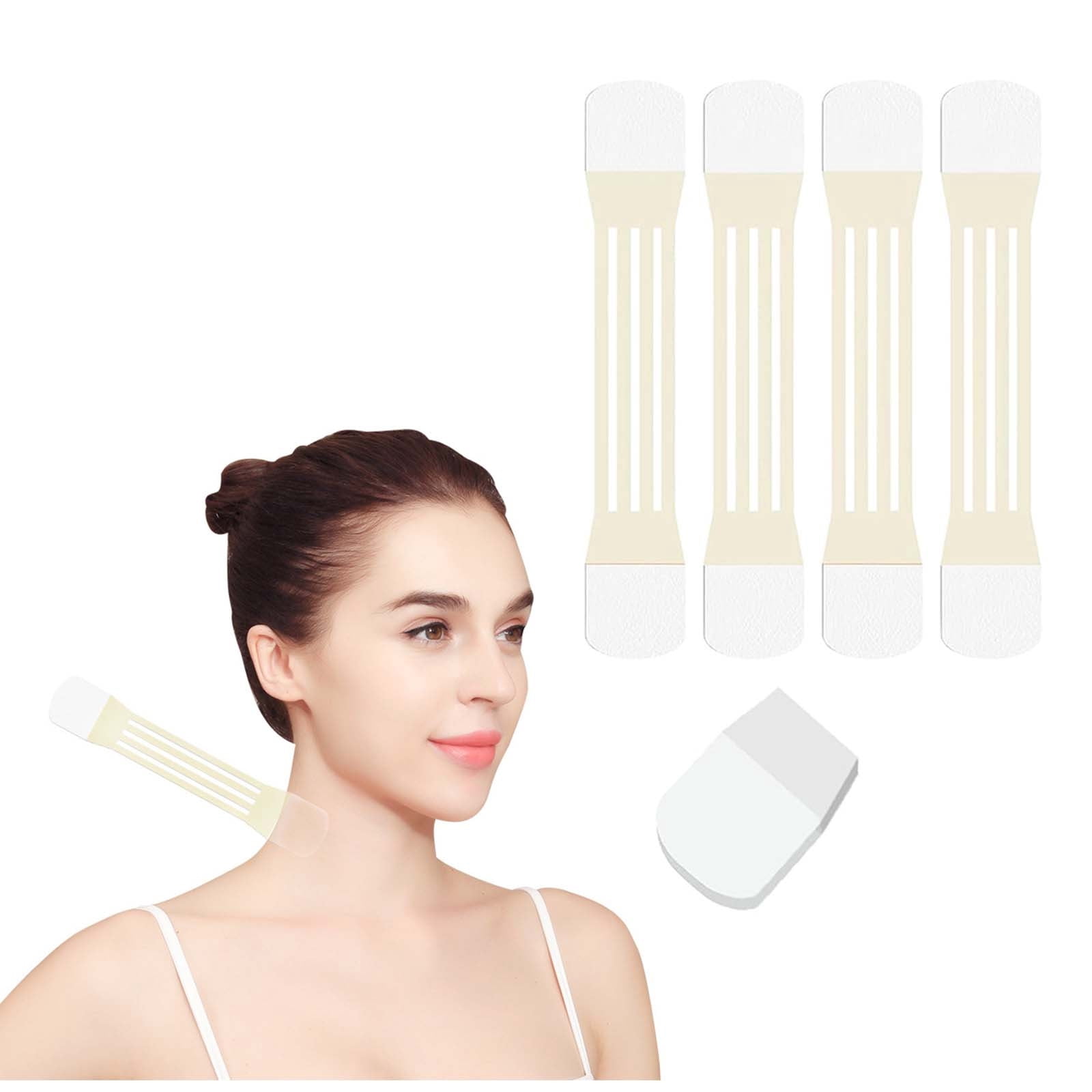 Instant Neck Lift Tape, Neck Tape Lifting Invisible Behind Neck for ...