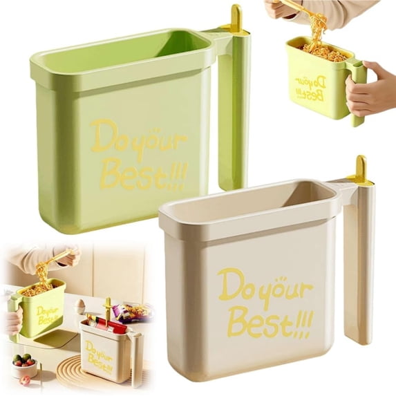 Instant Noodle Bowl Holder - Direct Immersion Ramen Cup With Heat ...