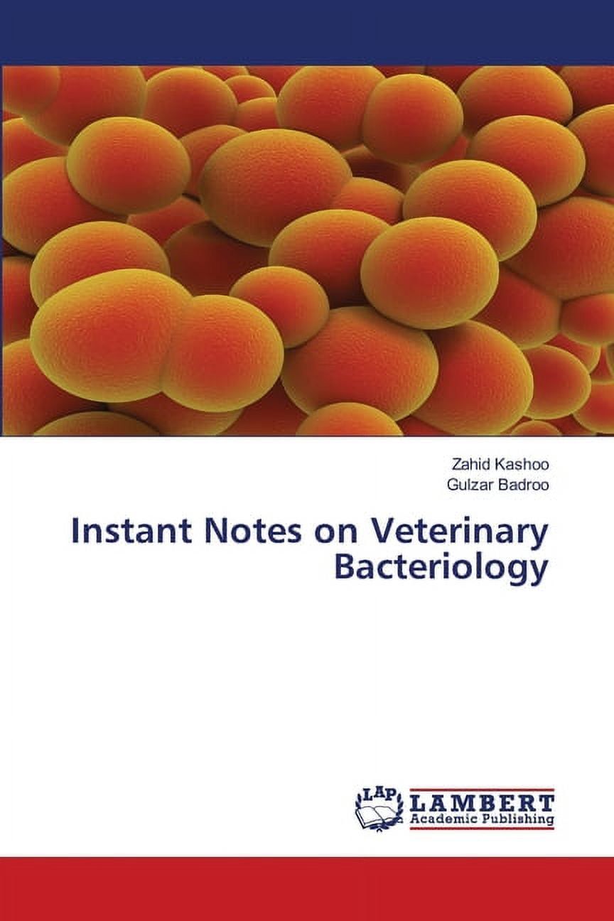 Instant Notes on Veterinary Bacteriology, (Paperback) - Walmart.com