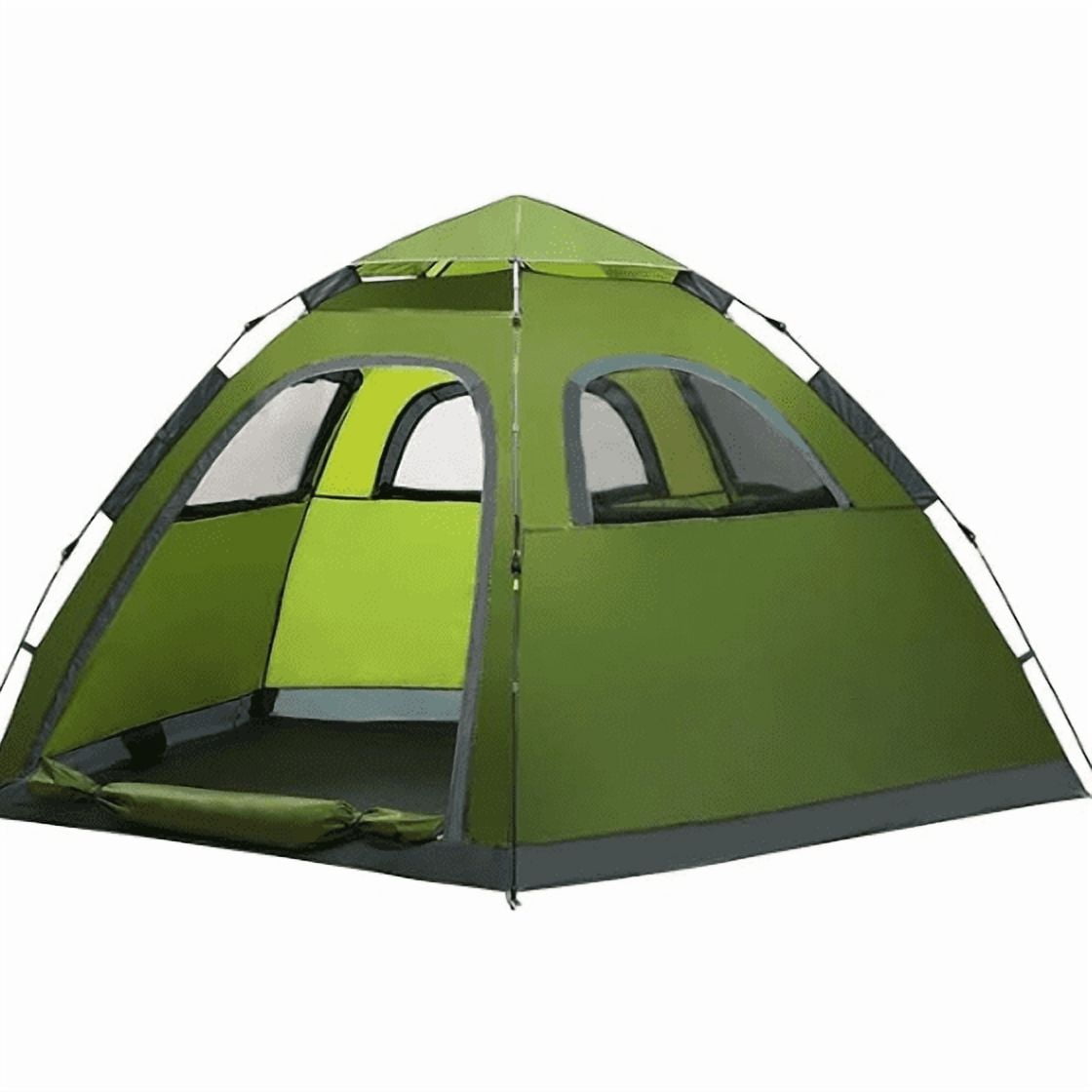 Instant Pop Up Tent Family Camping Tent 4-5 Person Portable Tent Automatic Tent Waterproof ...