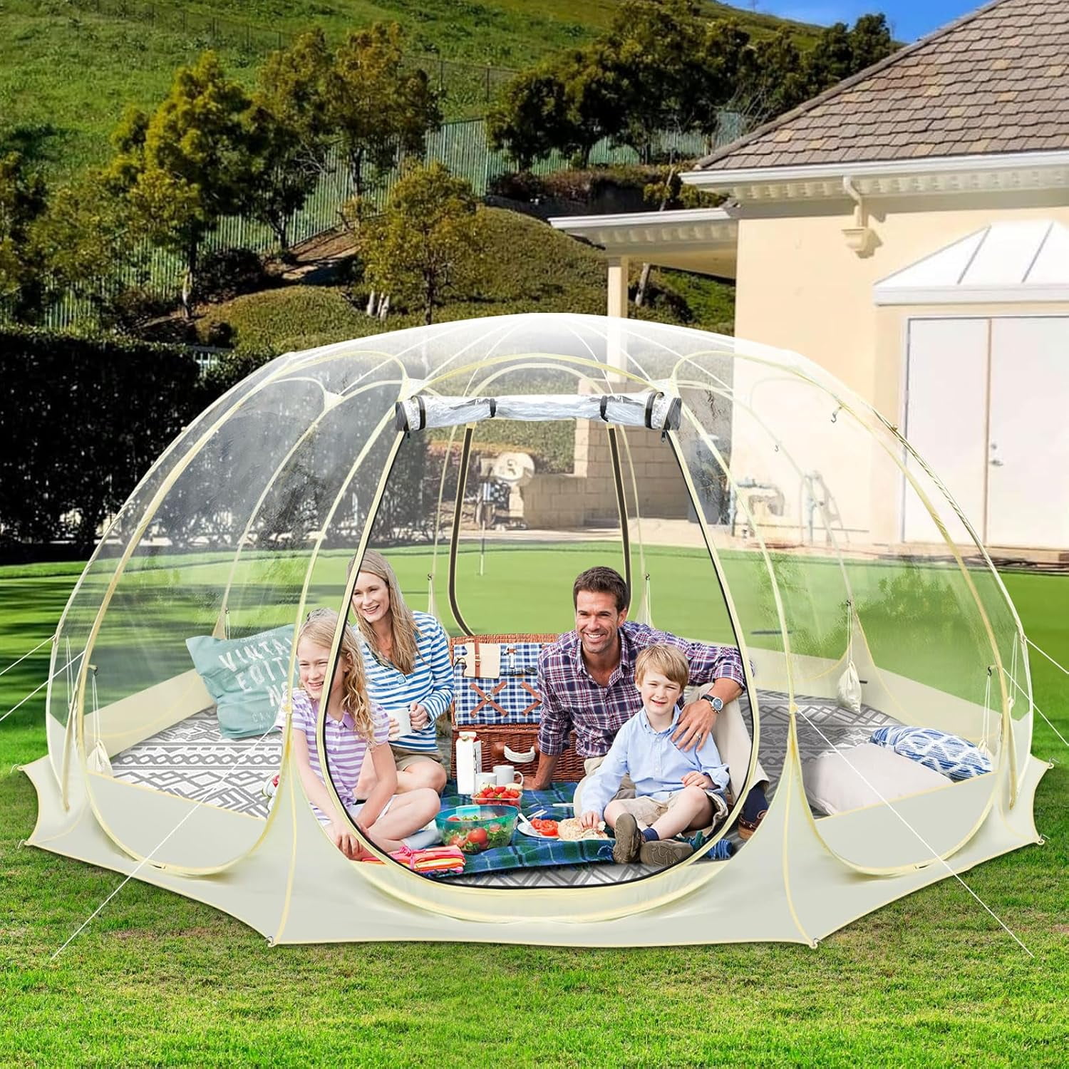 Instant Pop-up Bubble Tent Shelter - with Ventilation Ports and ...
