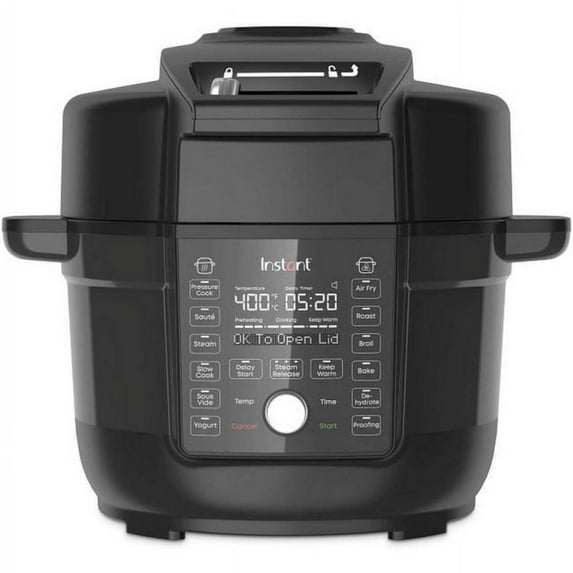 Instant Pot, 6.5 Qt Duo Crisp Multi-Cooker Air Fryer, Pressure Cook ...