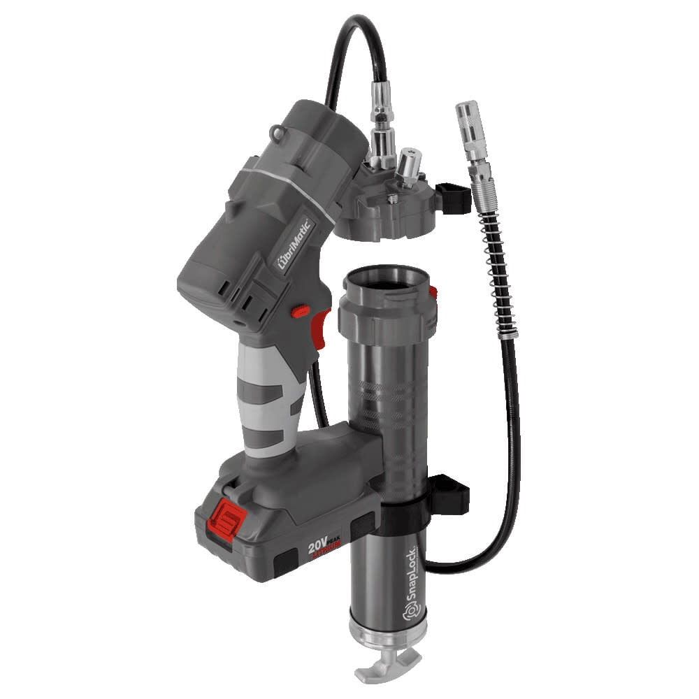 Lubrimatic Snaplock Battery Operated 20V Lithium Ion Quickrelease ...