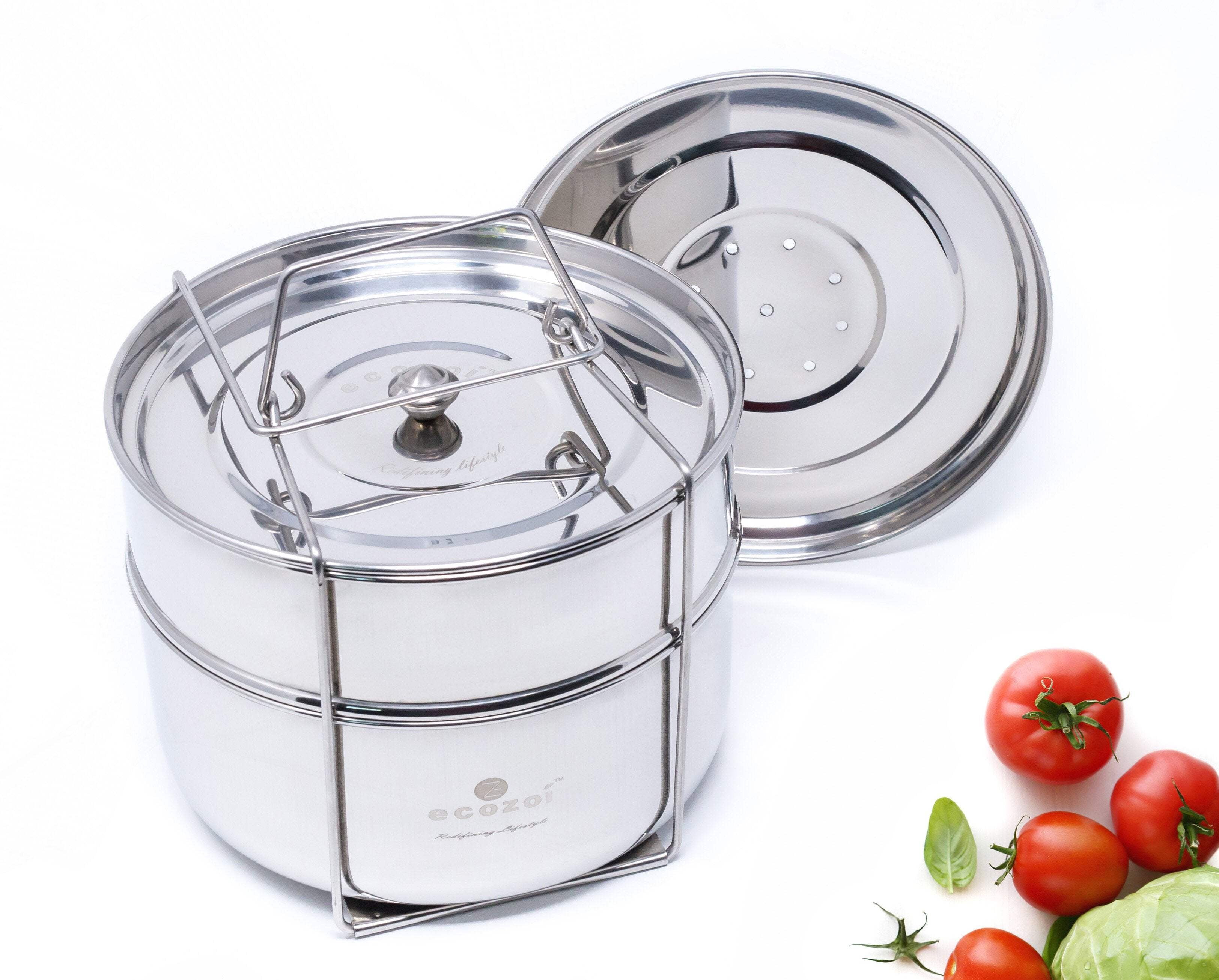 Ecozoi Stainless Steel Insert Instant Pot Pans, Pressure Cookers ...