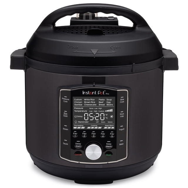 Instant Pot Pro 6-Qt | Canning pots for culinary suppliers - Walmart ...