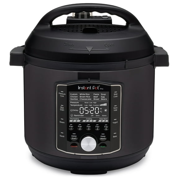 Open Box Instant Pot Pro 6-Quart Electric Pressure Cooker, 10-in-1 Slow ...