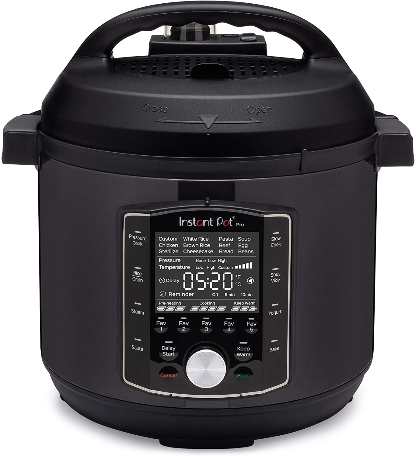 Instant Pot Pro 8-Quart, 10-in-1 Multi-Use, Large Programmable Fast ...