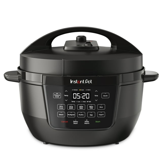 Instant Pot 7.5 Qt RIO Wide Base 7-in-1 Multi-Cooker, Pressure Cooker ...