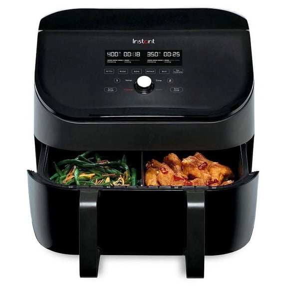 Instant Vortex 9QT Dual Basket Air Fryer with VersaZone Technology ...