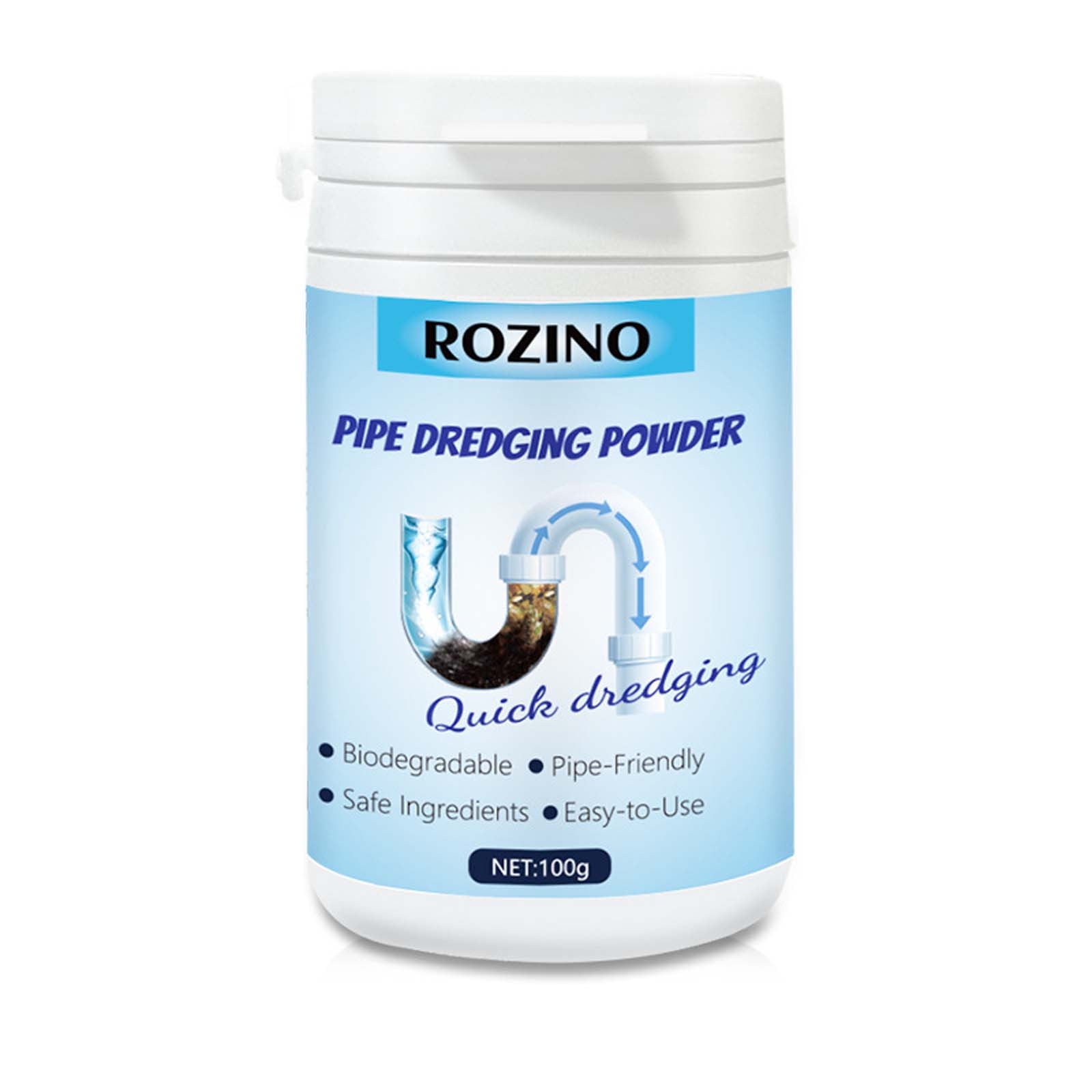 Instant Power Hair and Grease Drain Opener, Multipurpose Liquid Drain ...