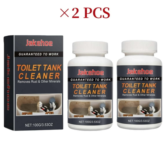 Instant Power Toilet Tank Cleaner – Bathroom Toilet Cleaning Powder, Removes Rust and Odors, No ...