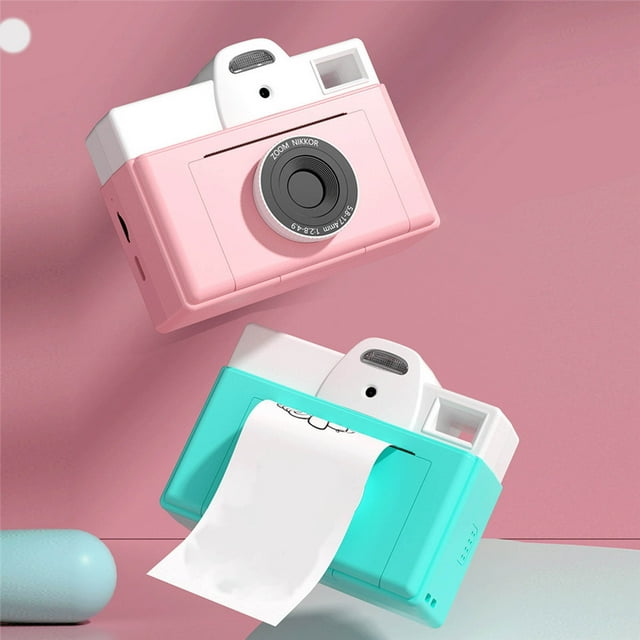 Instant Print Camera, HD Polaroid Photos, 8MP Resolution, Easy Share ...