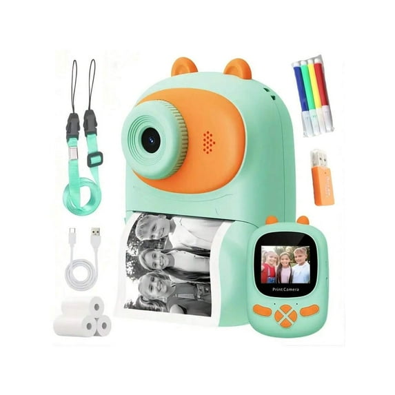 Instant Print Digital Camera Dual-Lens 48MP Kids Camera | 1080P HD ...