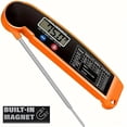 Instant Read Digital Meat Thermometer, Ultra-thin Folding Barbecue ...