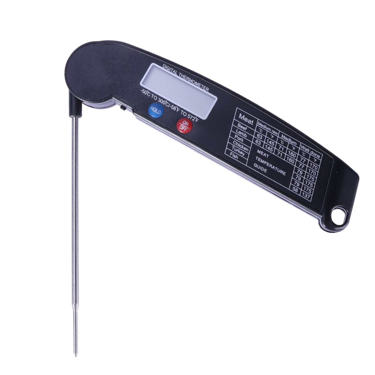 Instant Read Meat Thermometer Super Fast Thermometer Cooking Barbecue ...