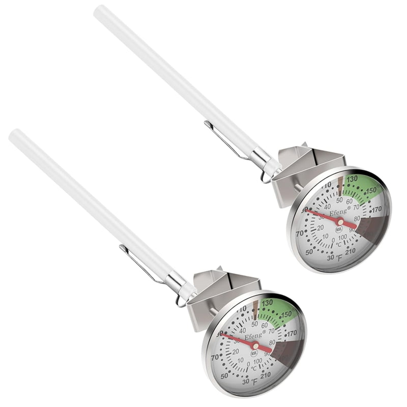 Instant Read Pocket Milk Frothing Thermometer With1 Inch Dial 5 Inch ...