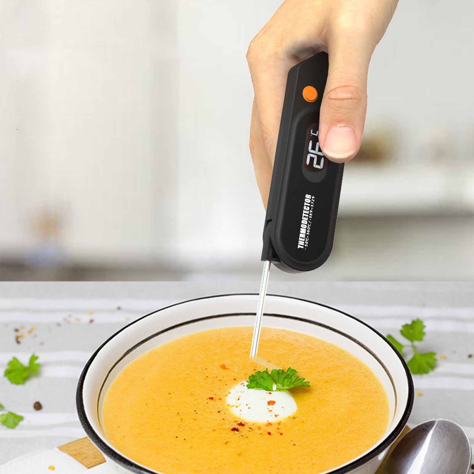 Instant Read Thermograph Optimal Watertight Digital Meat Thermograph ...