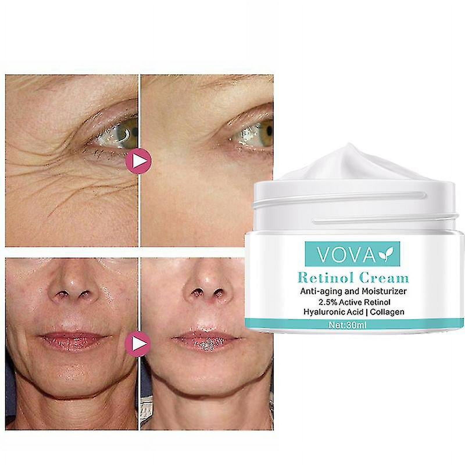 Instant Remove Wrinkles Retinol Face Cream Lifting Anti Aging Anti Eye ...