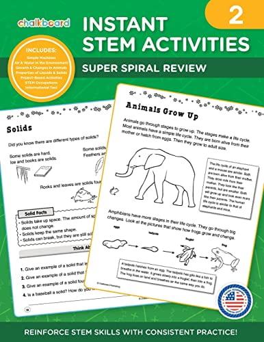 Pre-Owned Instant STEM Activities Grade 2 (Chalkboard Publishing ...