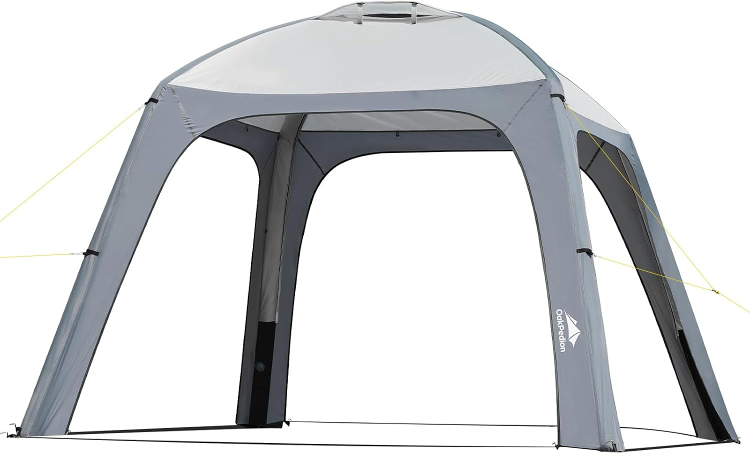 Instant Setup Inflatable Air Shelter 10x10ft Canopy Tent for Camping, with 4 Removable Side ...