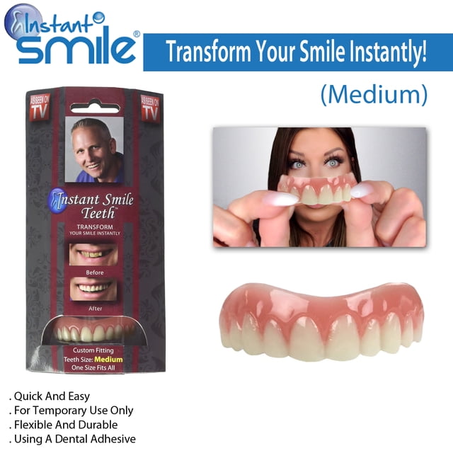 Instant Smile Teeth Adult - Walmart.com