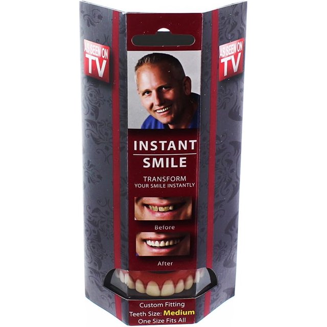 Instant Smile Instant Smile Teeth Adult - Walmart.com