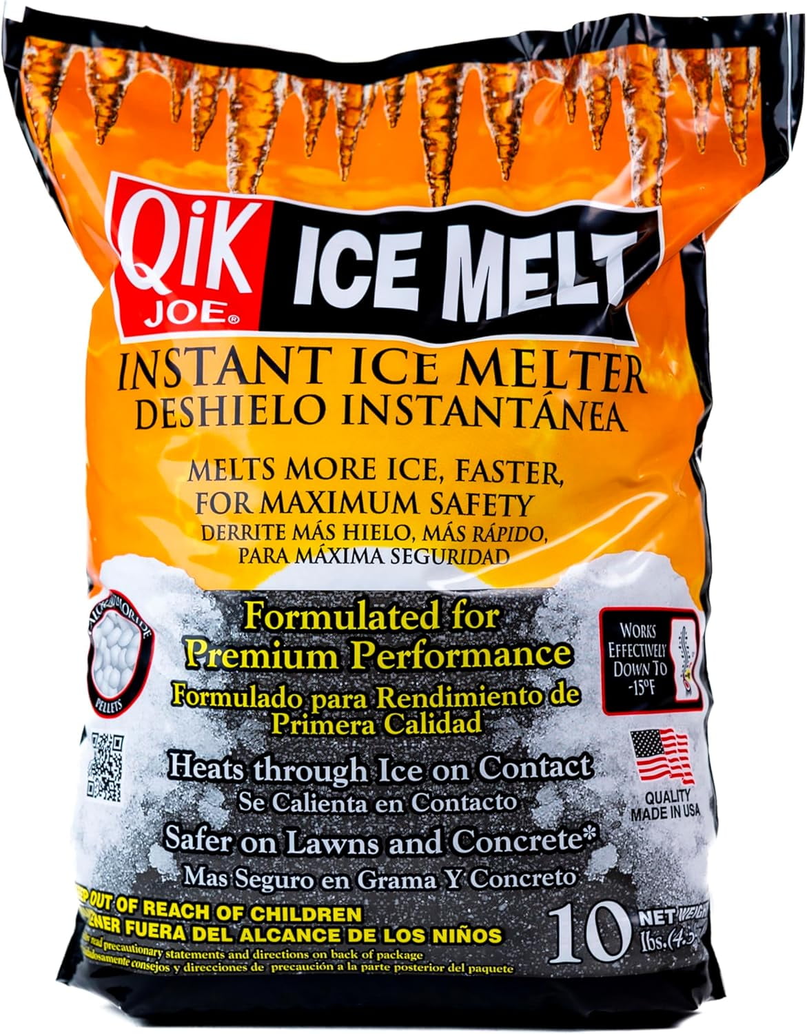 Instant Snow and Ice Melt for Sidewalks, Driveways, Steps, and Parking ...