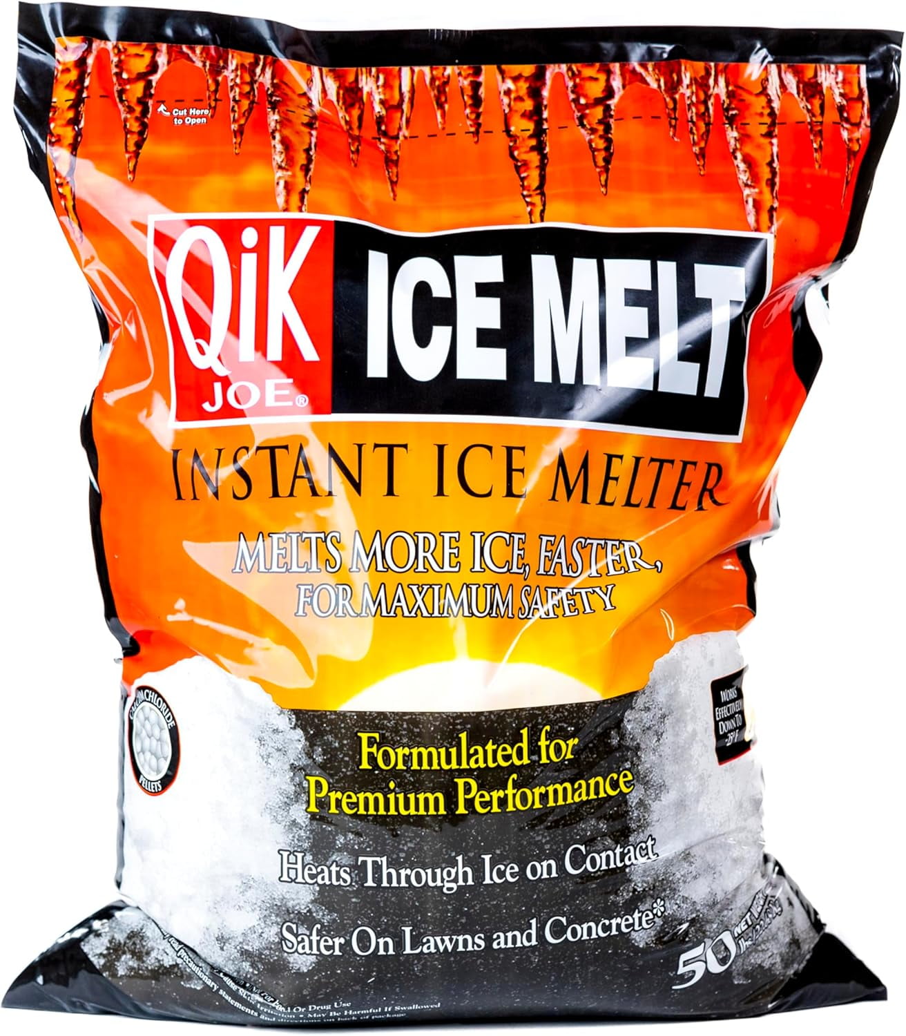 Instant Snow and Ice Melt for Sidewalks, Driveways, Steps, and Parking ...