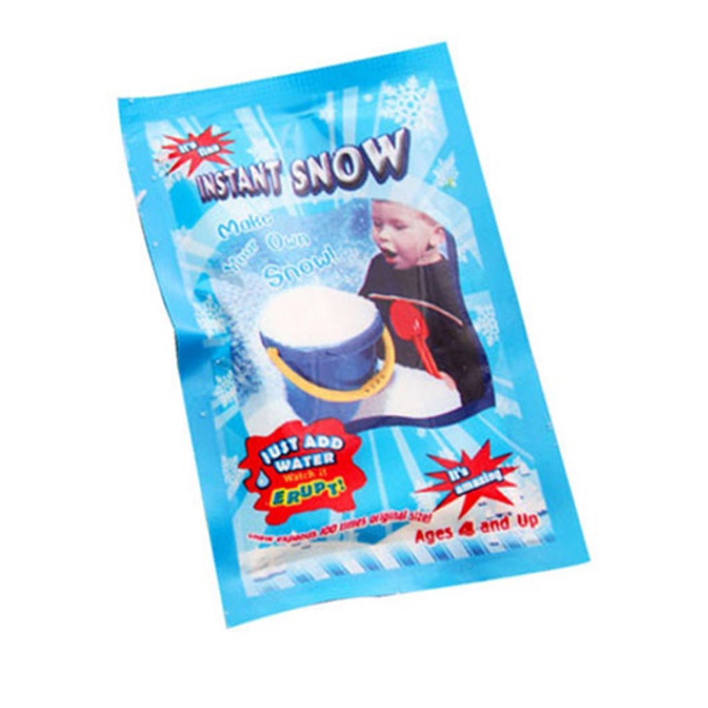 Instant Snow Powder Artificial Inflatable Snowflake Absorbant Magic ...