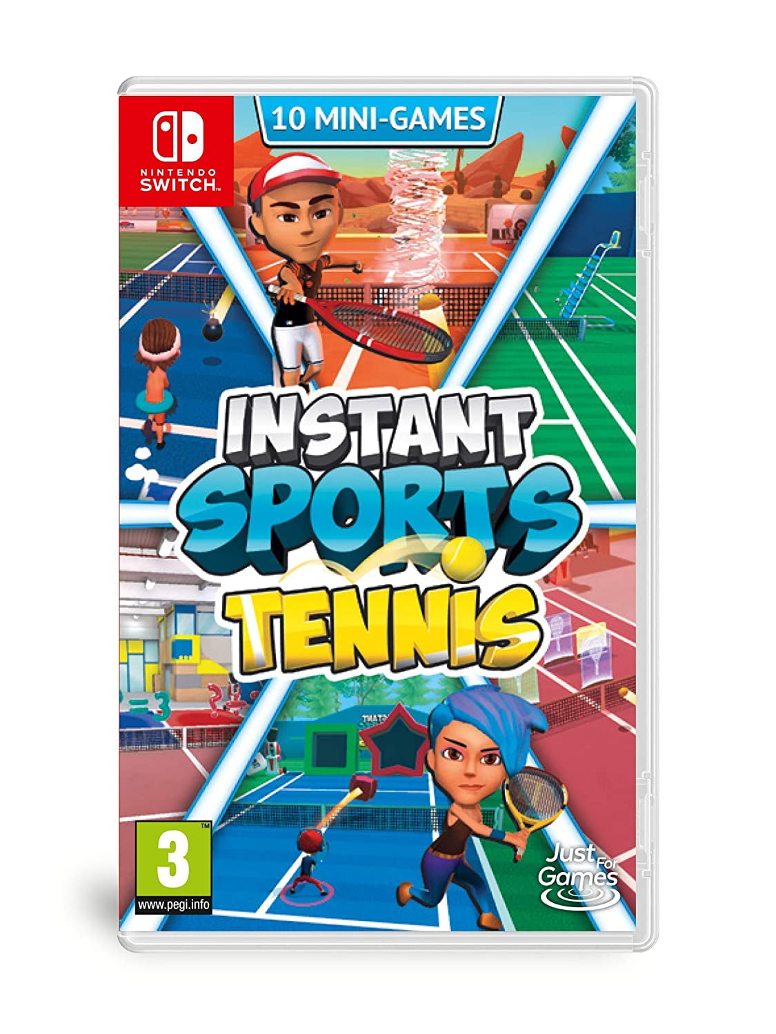 Instant Sports Tennis: 15 Courts, 10 Crazy Tennis Games, 4 Modes ...