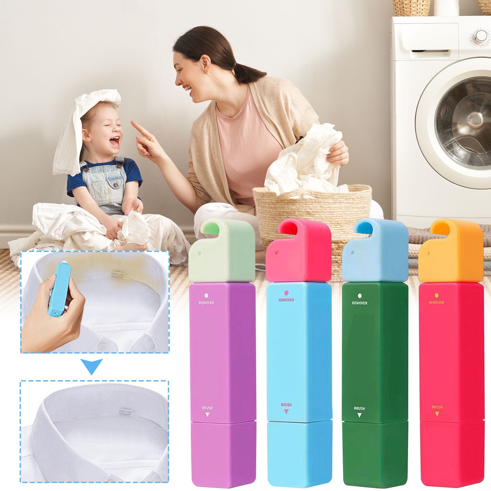 Instant Stain Removal Pen 12ml Portable Spot Cleaner Fabric Safe Quick ...