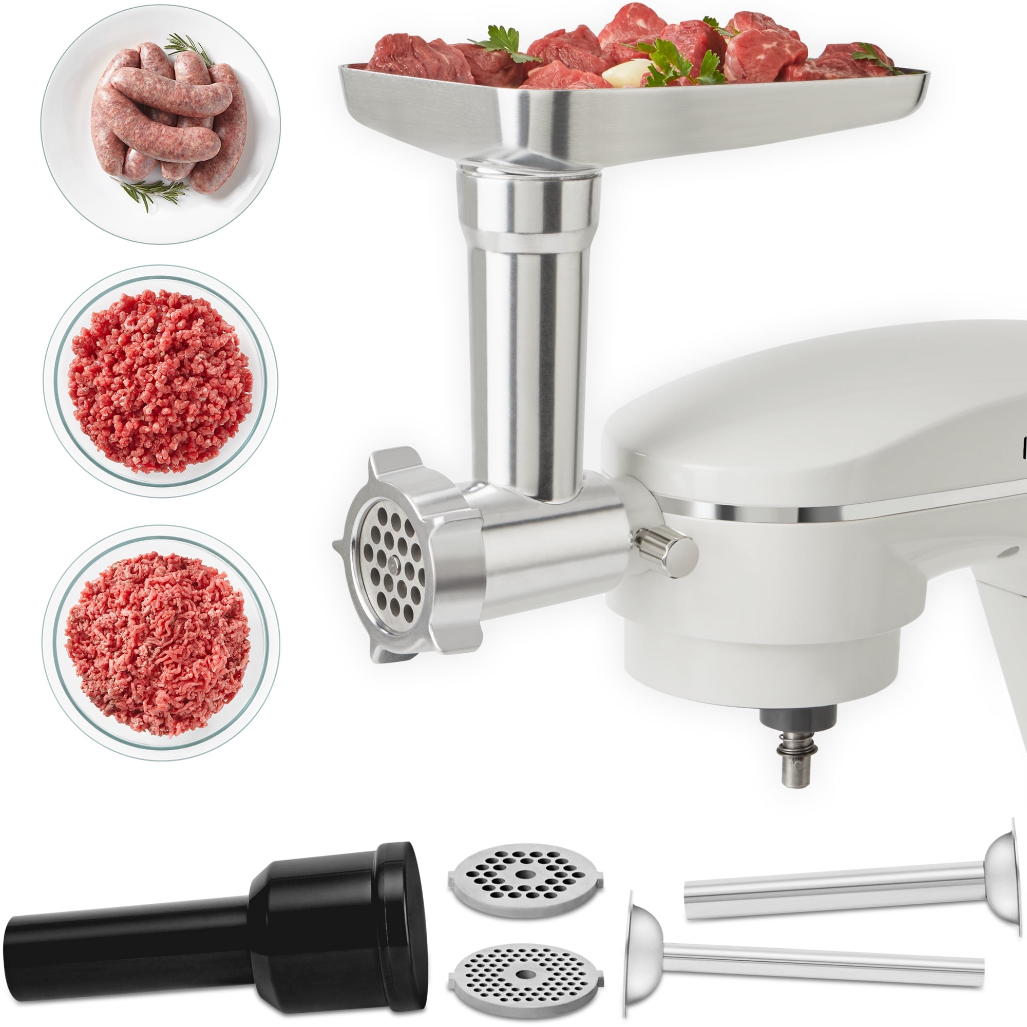 Instant Stand Mixer Pro Meat Grinder Attachment with 3 Grinding Plates ...