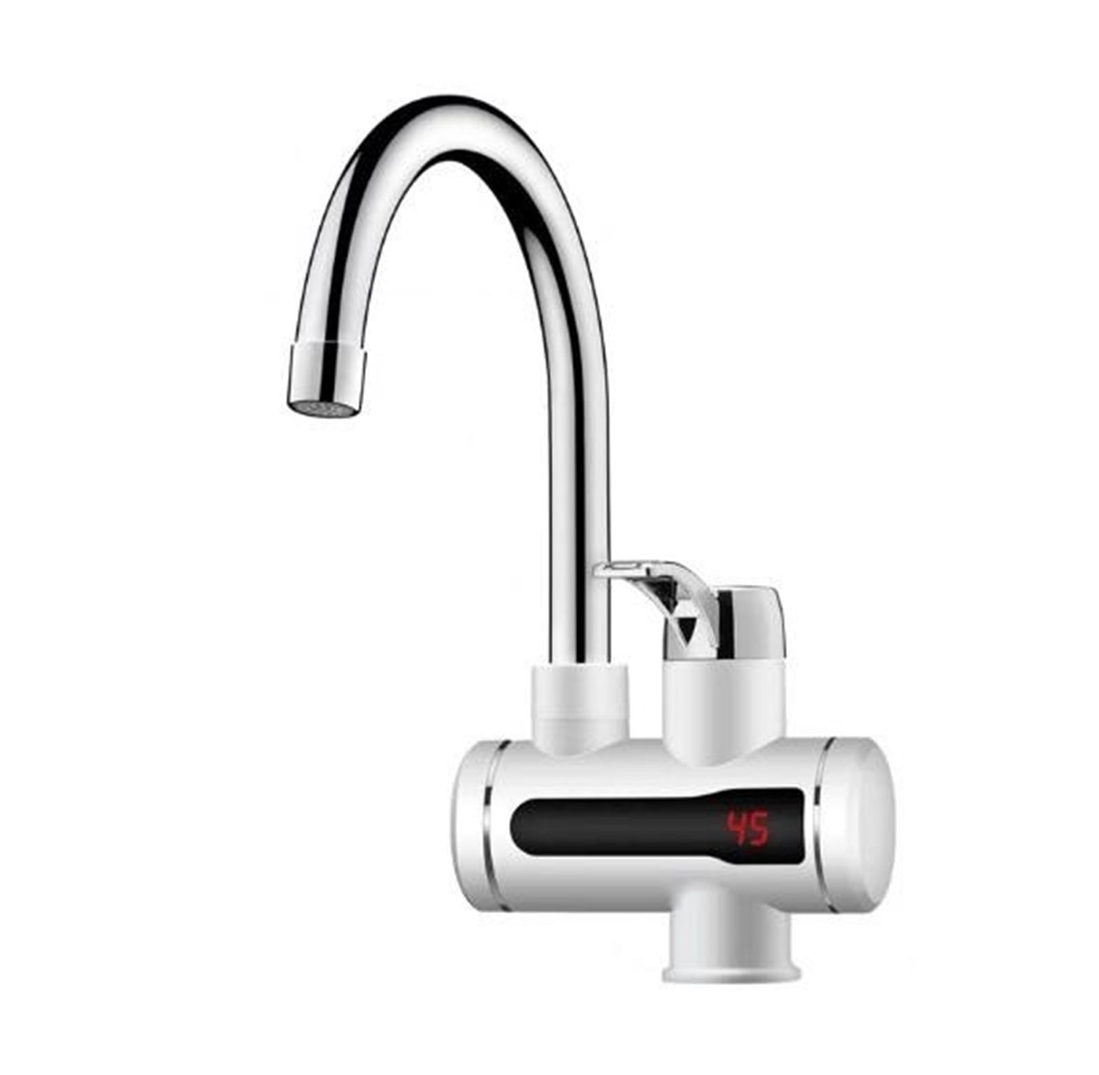 Instant Tankless Electric Hot Water Heater Faucet Kitchen Instant Heating Tap Water Heater with ...